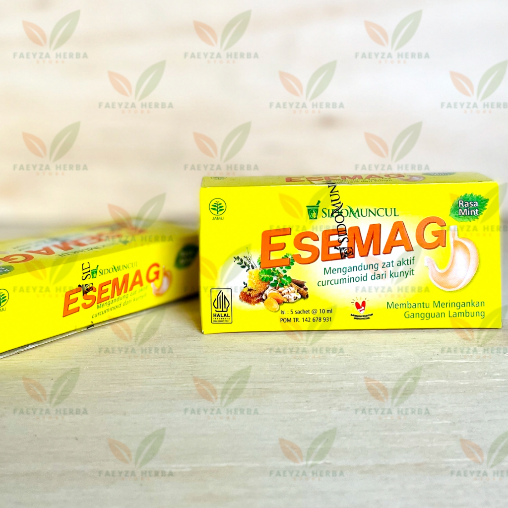 Jual Esemag Cair Sido Muncul isi 5 sachet Obat Mag | Shopee Indonesia