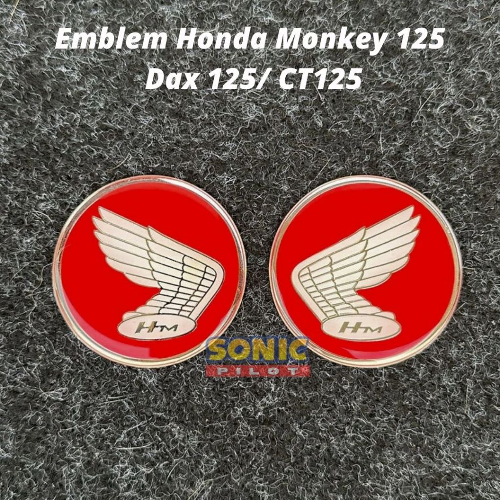 Jual Emblem Honda Monkey 125 / Dax 125 / CT 125 | Shopee Indonesia