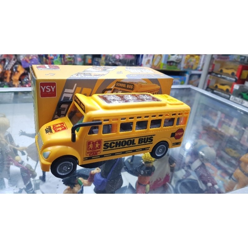 Jual Mobil bus mainan anak ada bunyi dan lampu/mainan bus sekolah ...