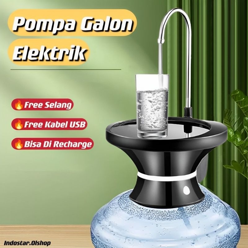 Jual Pompa Galon Air Elektrik / Water Dispenser Electric Pump Gratis ...