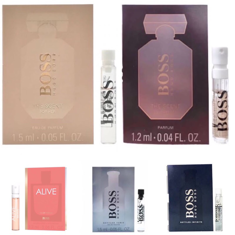 Jual Hugo Boss - Boss Vial / Sample Parfum Series | Shopee Indonesia