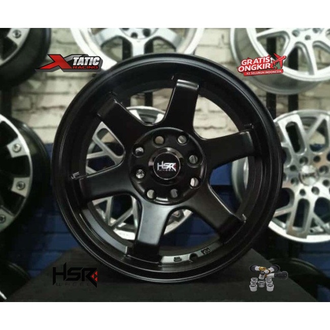 Jual Velg Racing R14 HSR TOKYO Velg Mobil R14 Agya Calya Sigra Vios ...