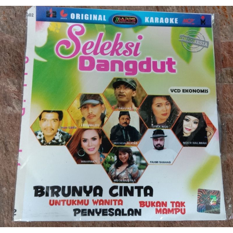 Jual Kaset Vcd Original lagu Seleksi dangdut | Shopee Indonesia