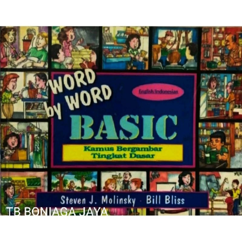 Jual Word By Word Basic , Kamus Bergambar Tingkat Dasar - Stevens J Molinsky | Shopee Indonesia