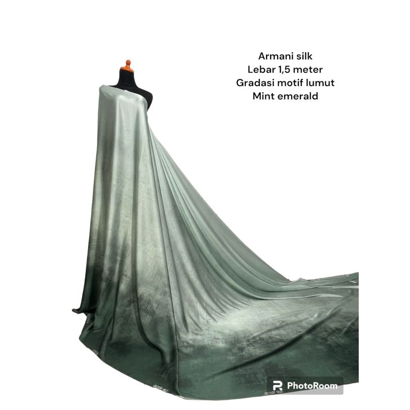 Jual kain silk gradasi motif | kain armani silk gradasi | bahan ...