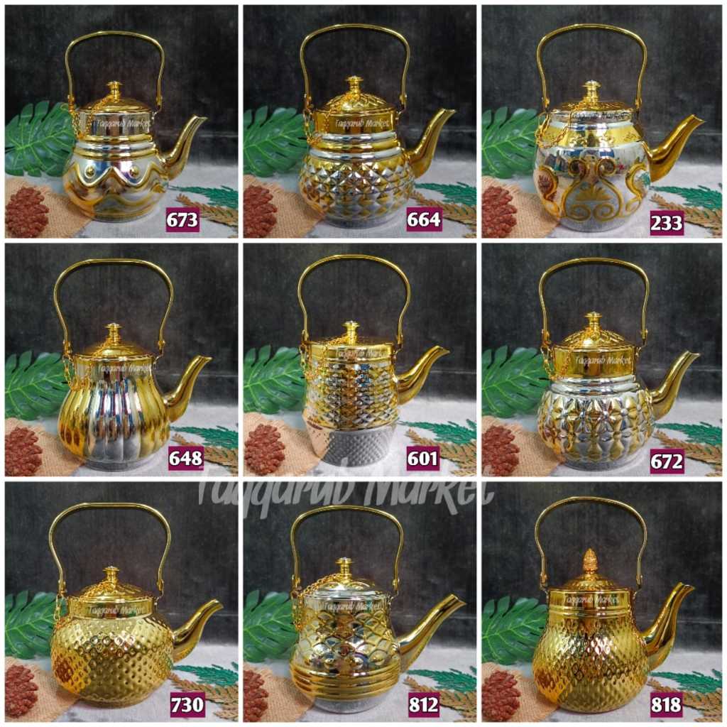Jual Teko Stainless Steel Teko Arab Teko Emas Teko Gold Teko Air Zam ...