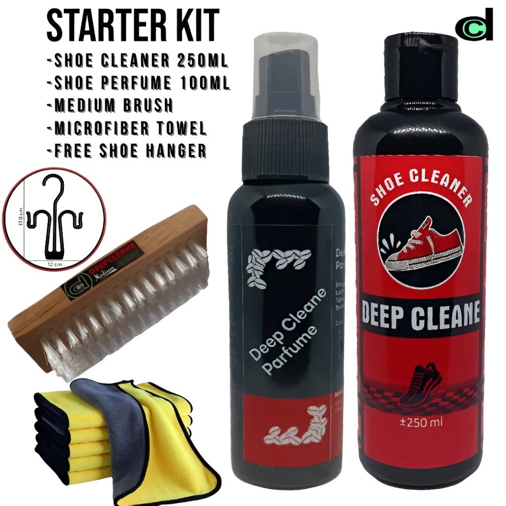 Jual Deepcleane Pembersih Sepatu Sabun Cuci Shoe Cleaner Paket Lengkap ...