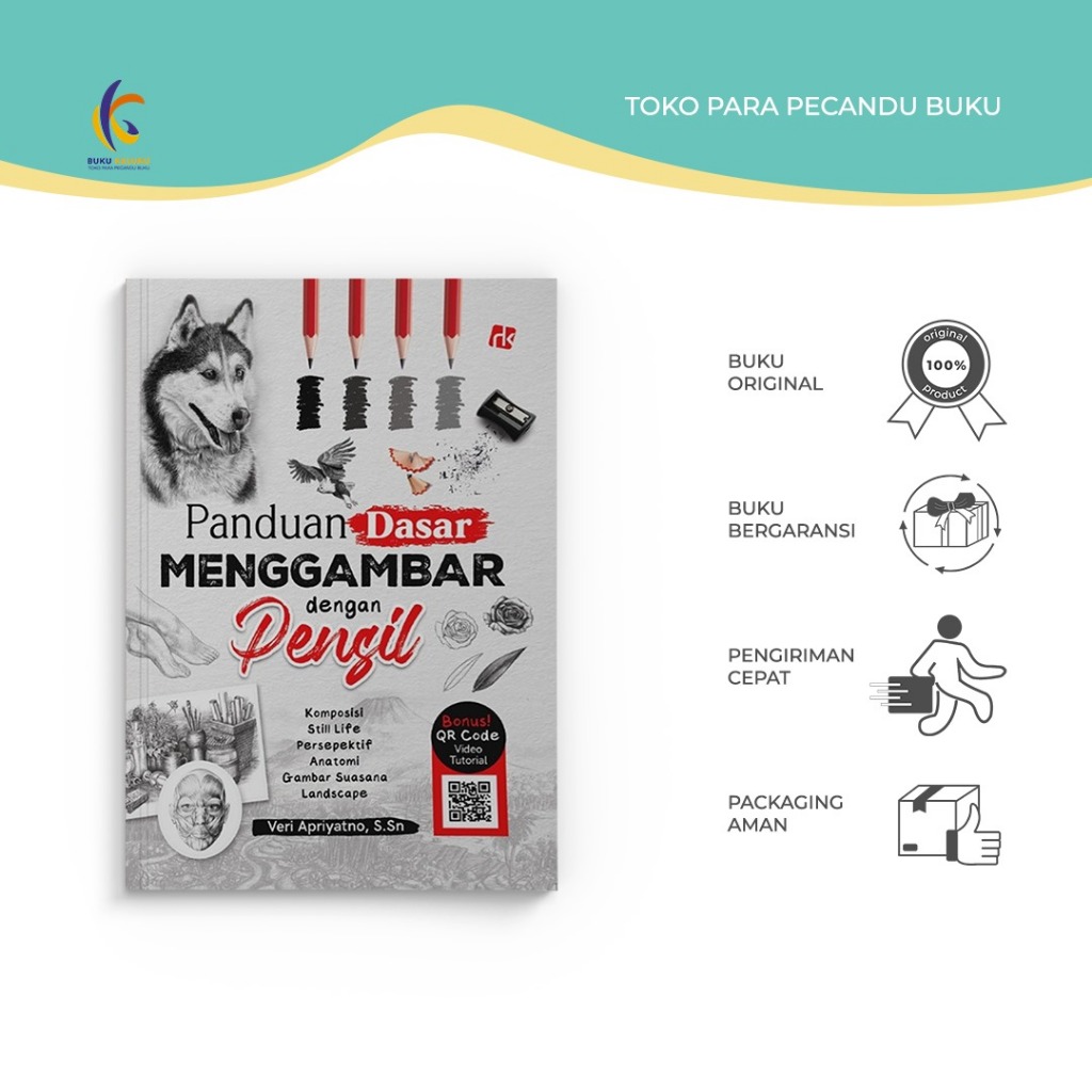 Jual Buku Panduan Dasar Menggambar dengan Pensil - Veri Apriyanto ...