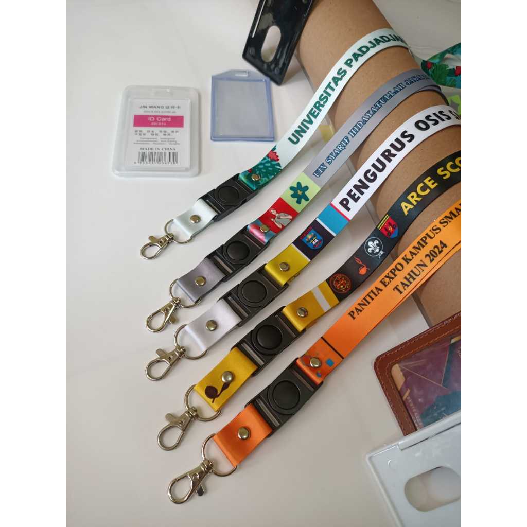Jual Lanyard custom FULL PRINT OSIS, KKN, SEMINAR, Desain Suka-suka ...