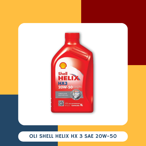 Jual Oli Shell Helix HX3 Sae 20w-50 1 liter Shell HX3 1L | Shopee Indonesia