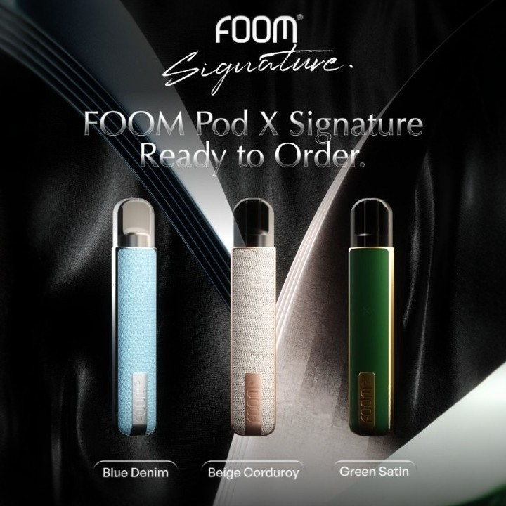 Jual Foom Pod X SIgnature Series 600mAh Pod Kit Authentic by Foom / Foom X | Shopee Indonesia