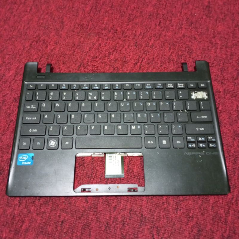 Jual Casing Case Kesing Frame Keyboard Laptop Acer Aspire One AO756 ...