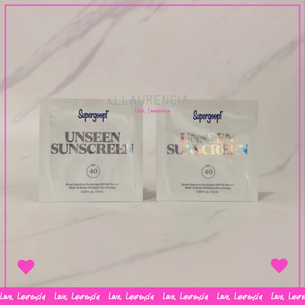 Jual EXP 10/25 SUPERGOOP! Unseen Sunscreen Broad Spectrum SPF 40 Sample / sunblock | Shopee ...