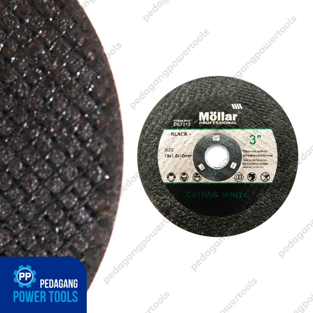 Jual MOLLAR Cutting Wheel 3" Mata Gerinda Pisau Potong Besi Batu ...