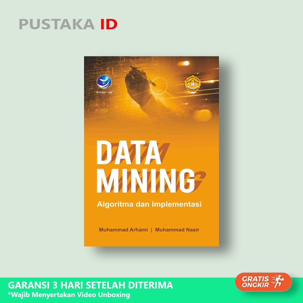 Jual Buku Data Mining, Algoritma dan Implementasi - Original | Shopee ... Jual Buku Data Mining, Algoritma dan Implementasi - Original | Shopee ...