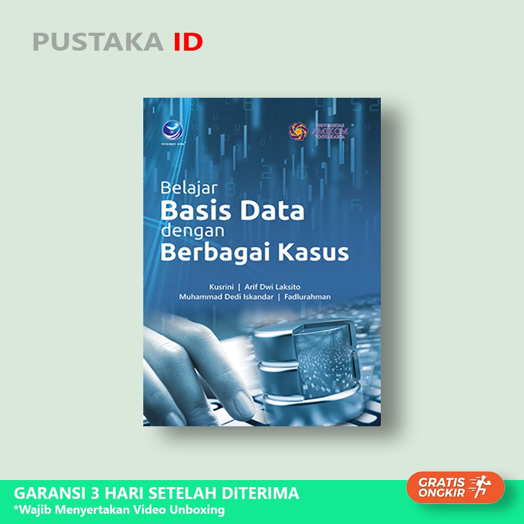 Jual Buku Belajar Basis Data dengan Berbagai Kasus - Original | Shopee Indonesia