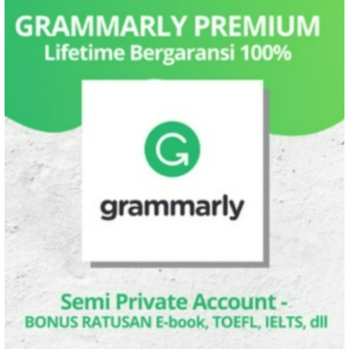 Jual PROMO Software GrammarLy Untuk PC Tablet HP Dll | Shopee Indonesia