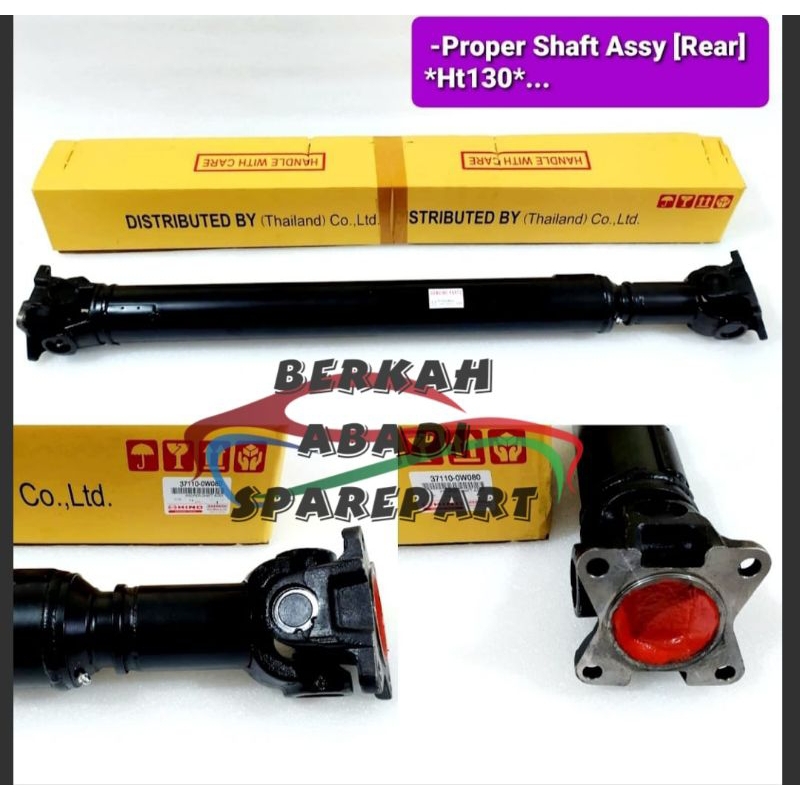 Jual PROPELLER SHAFT/PROPER SHAFT/AS KOPEL BELAKANG HT130 37110-0W080 ...