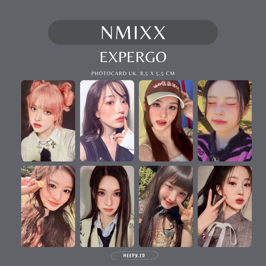 Jual [NMIXX] UNOFFICIAL PHOTOCARD NMIXX EXPERGO | Shopee Indonesia