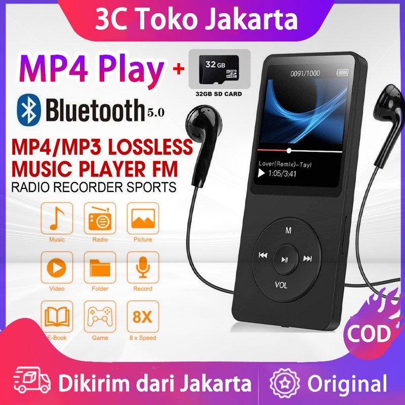 Jual MP4 Player Bluetooth MP3 Mini Player Bluetooth MP3 Bluetooth ...