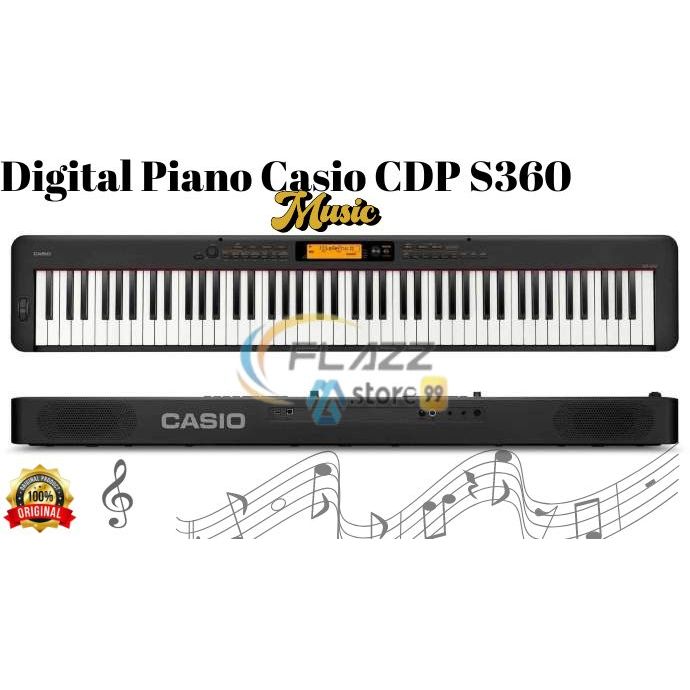 Jual Digital Piano Casio CDP S360 / CDP S 360 / CDPS360 / CDPS 360 Original | Shopee Indonesia