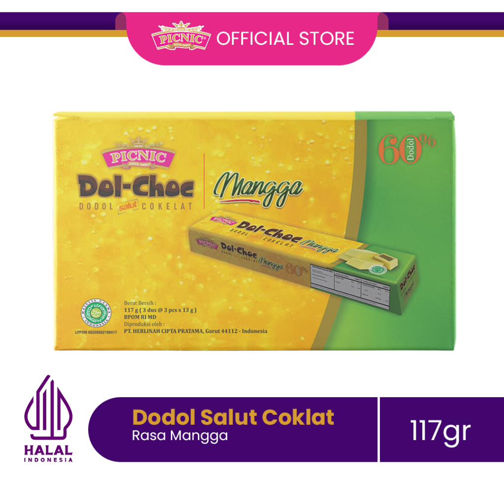 Jual Coklat Picnic DolChoc Mangga 117 g | Shopee Indonesia