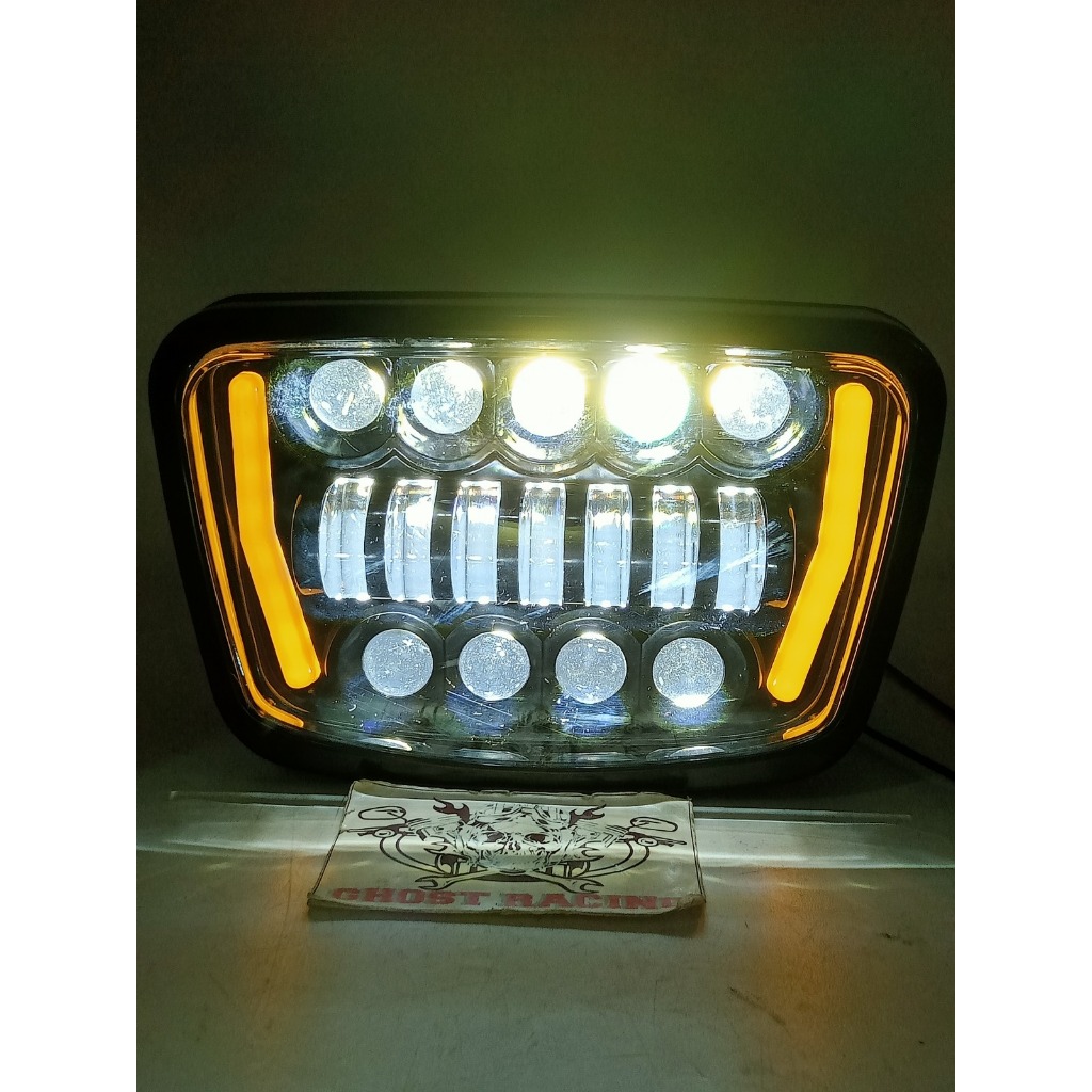 Jual Headlamp daymaker LED rx king GL 100 lampu depan plus batok frame ...