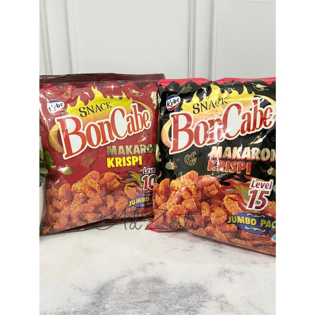 Jual Bon Cabe Snack Makaroni Krispi 135gr Level 10 dan Level 15 ...