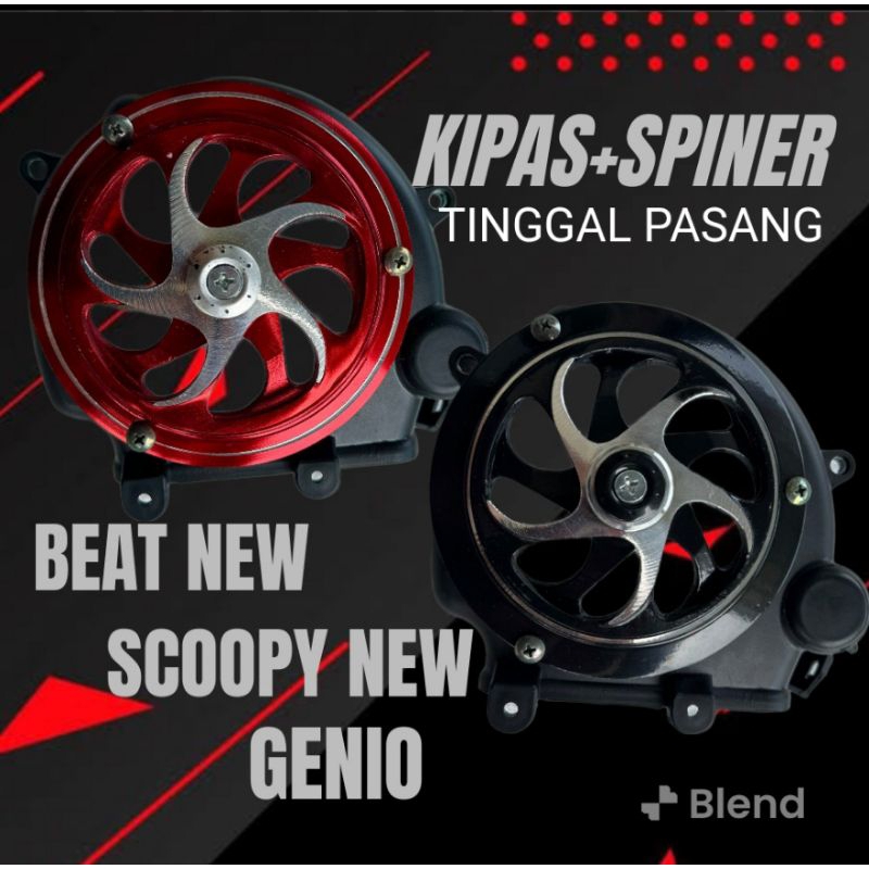 Jual SPINNER BEAT DELUX 2020-2024 ️SPINNER SCOOPY NEW -kipas+spinner ...