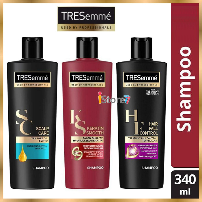 Jual TRESEMME Shampoo Keratin Smooth / Scalp Care / Hair Fall Control ...