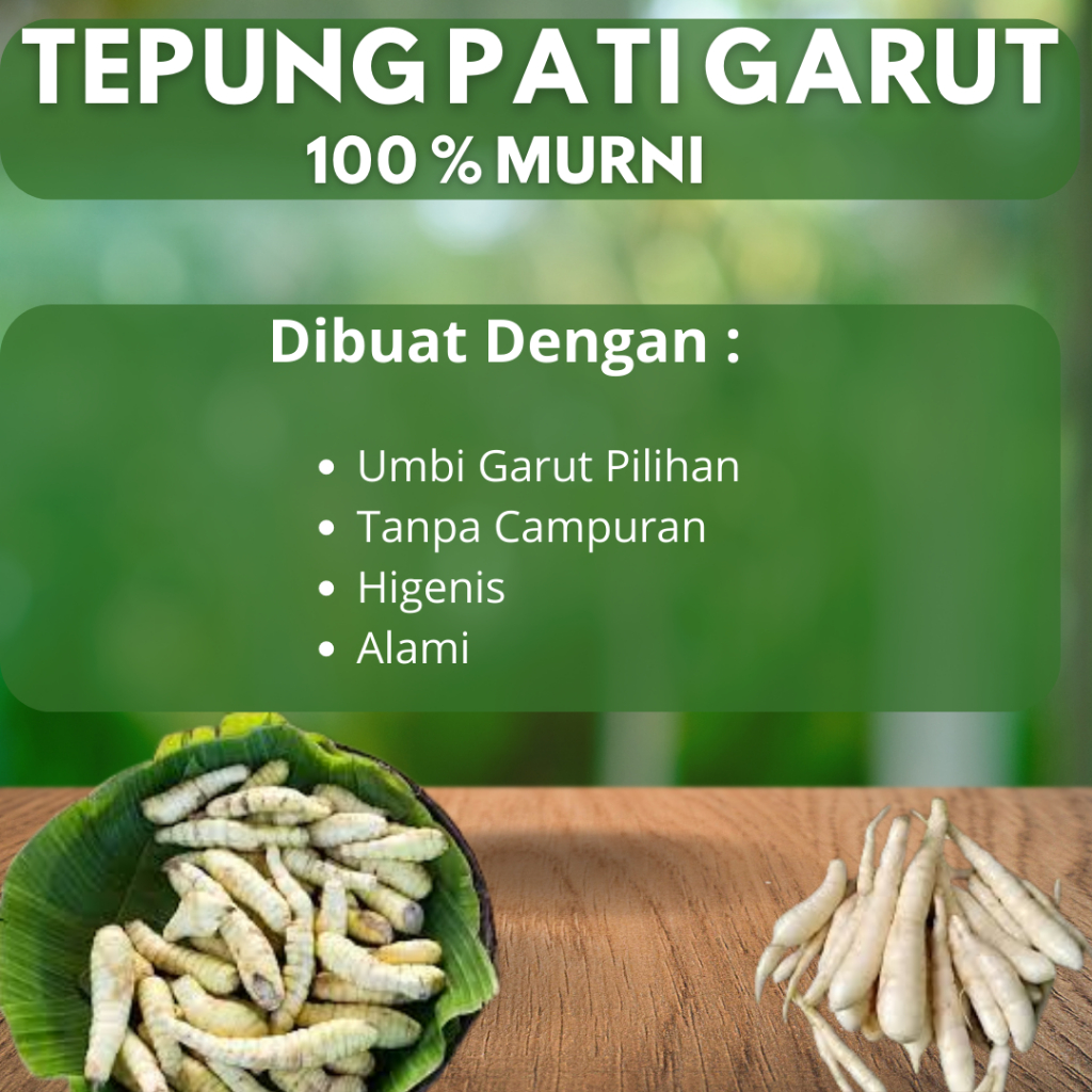 Jual Tepung Pati Garut 1 Kg Asli Pati Irut Pati Angkrik Original ...