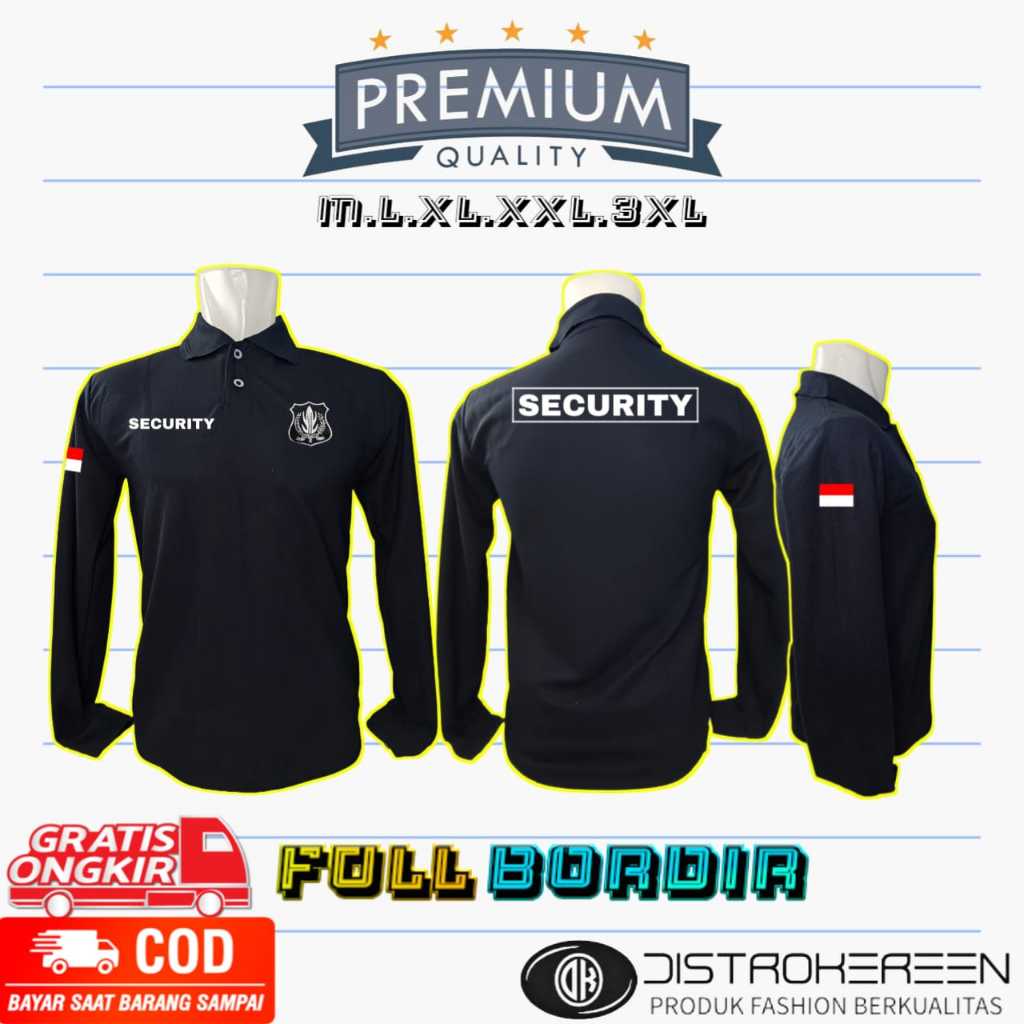 Jual BAJU KAOS SECURITY LOGO PUTIH LENGAN PANJANG FULL BODIR | BAJU ... Jual BAJU KAOS SECURITY LOGO PUTIH LENGAN PANJANG FULL BODIR | BAJU ...