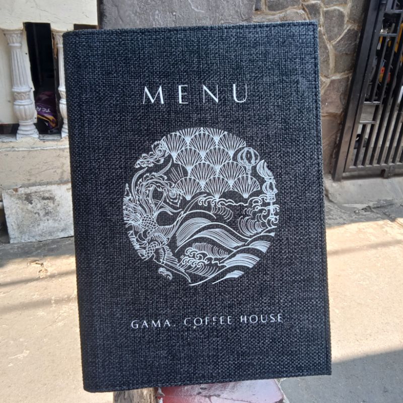 Jual cover menu logo custom ukuran sesuai dengan keinginan | Shopee ...