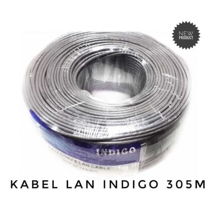 Jual Kabel Lan Utp Cat5 1 Roll 305m - KABEL LAN CAT 5E 305 meter ...