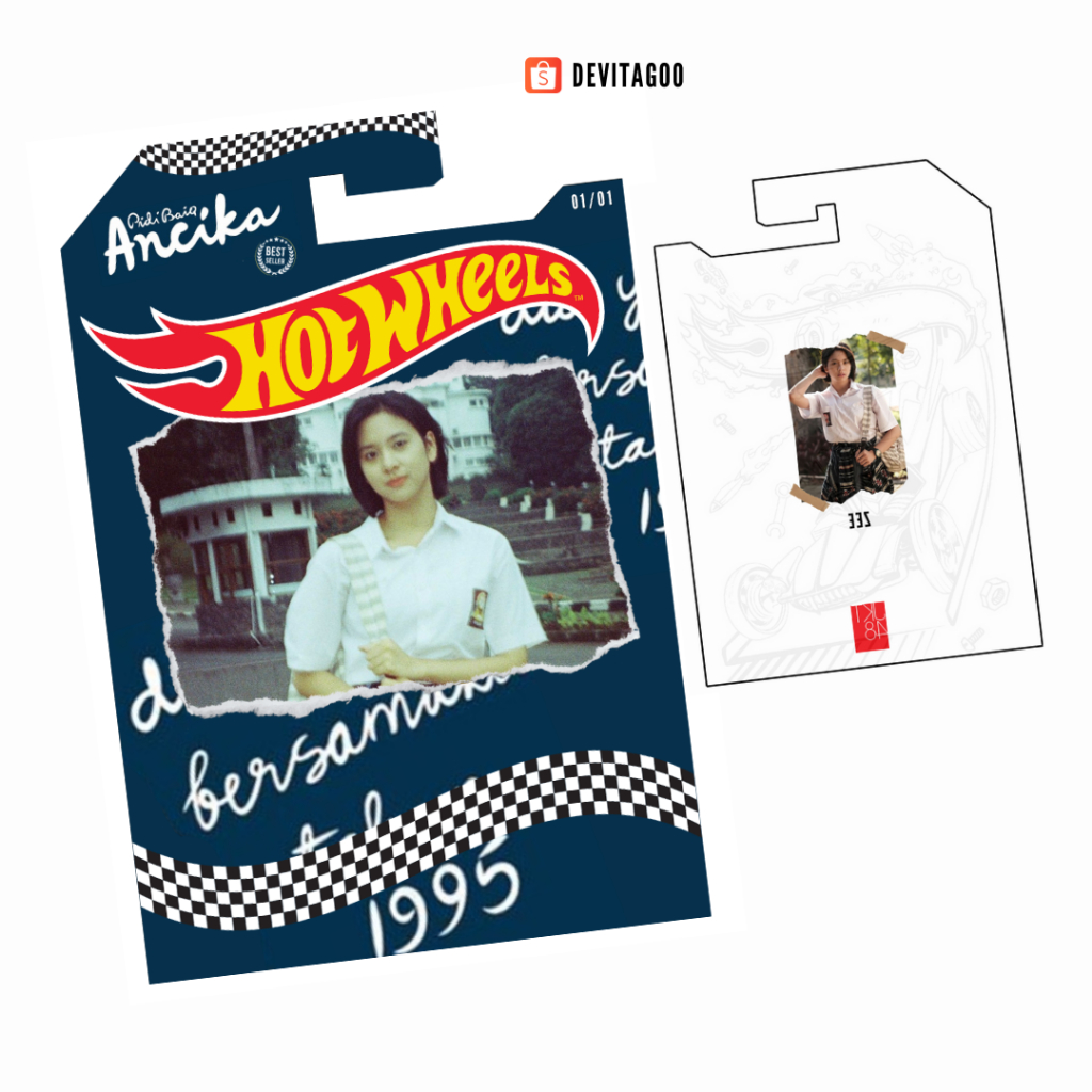 Jual Hotwheels ZEE JKT48 Custom Card Fanmade + Mobil | Shopee Indonesia
