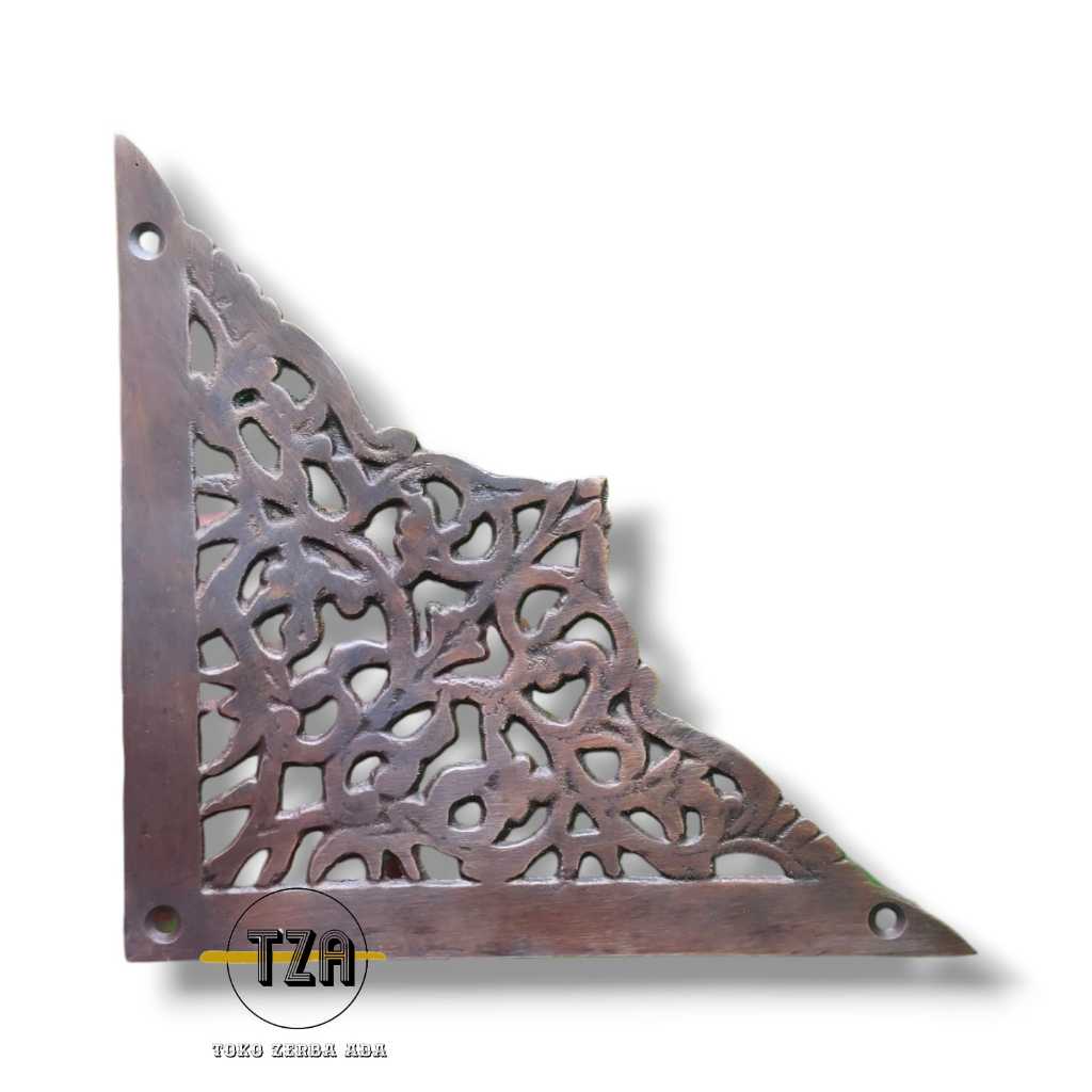 Jual Siku Kuningan Antik Motif Ukir Ukuran 15 cm 1 Pcs | Shopee Indonesia