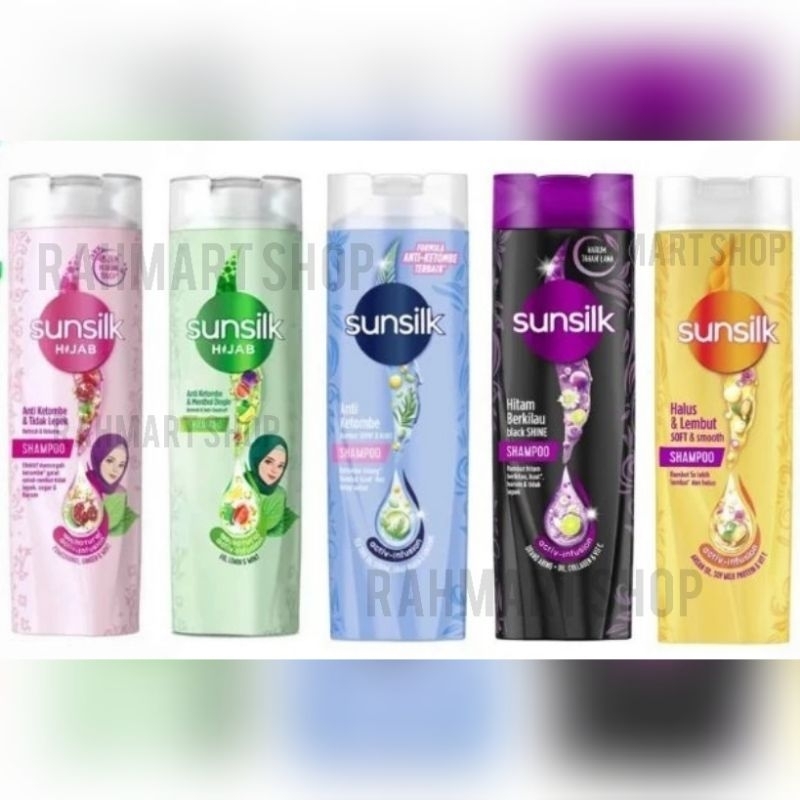 Jual SUNSILK Shampoo 160ml - Soft and Smooth - Hijab Hijau - Hijab Pink ...