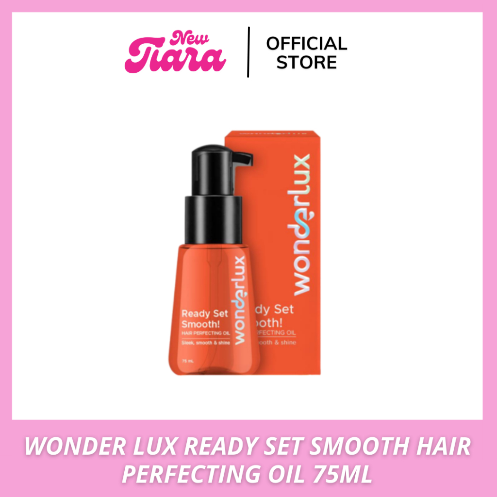 Jual Wonderlux Ready Set Smooth Hair Perfecting Oil 75ml | Shopee Indonesia
