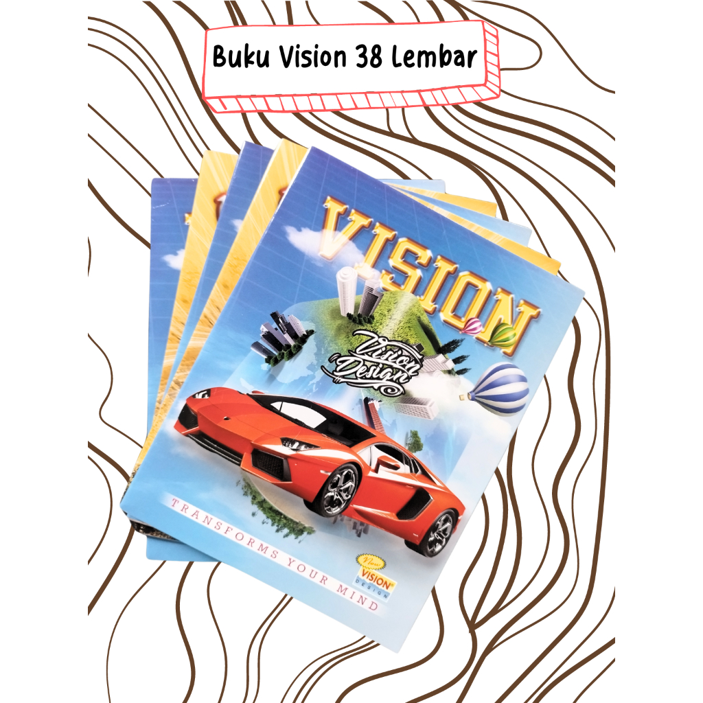 Jual Buku Vision 38 Lembar (Ready Stock) | Shopee Indonesia