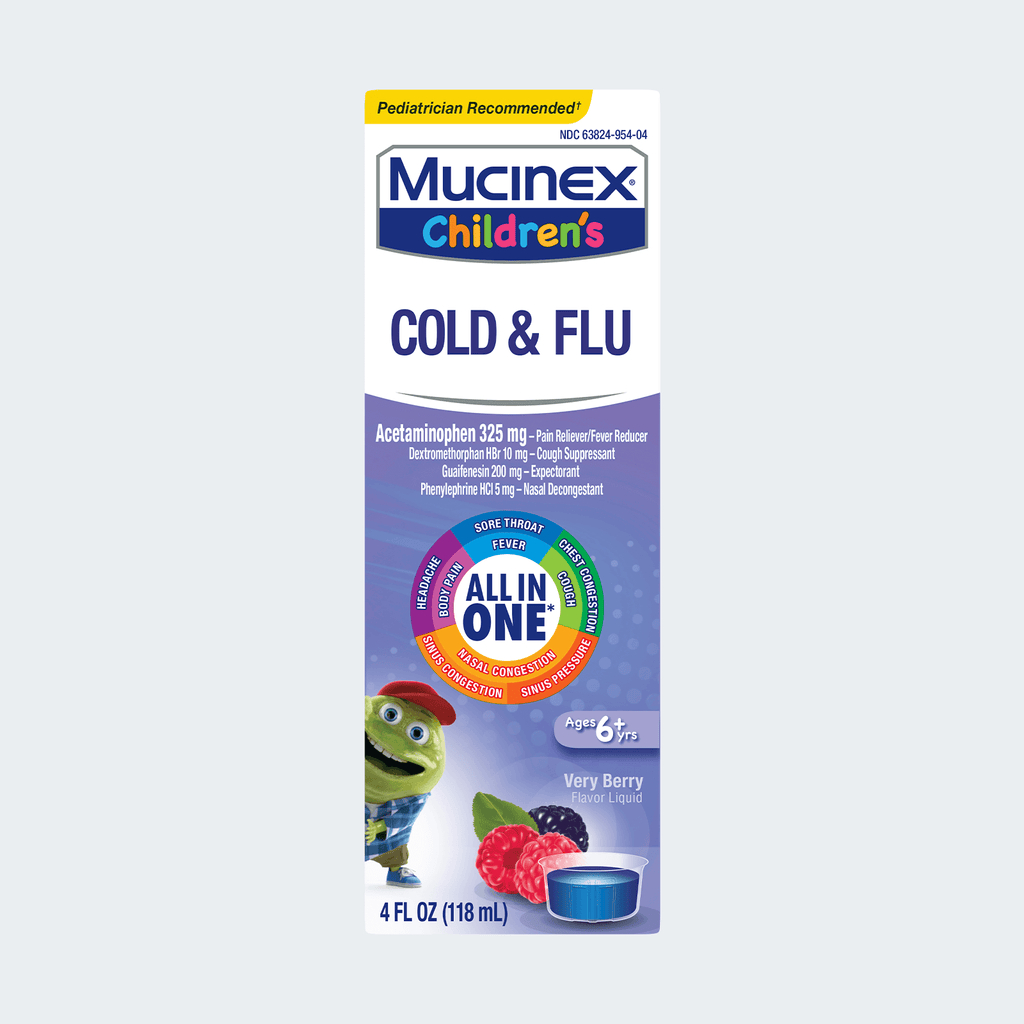 Jual Obat Pilek & Batuk Anak Mucinex Children’s Cold & Flu (All-in-One ...