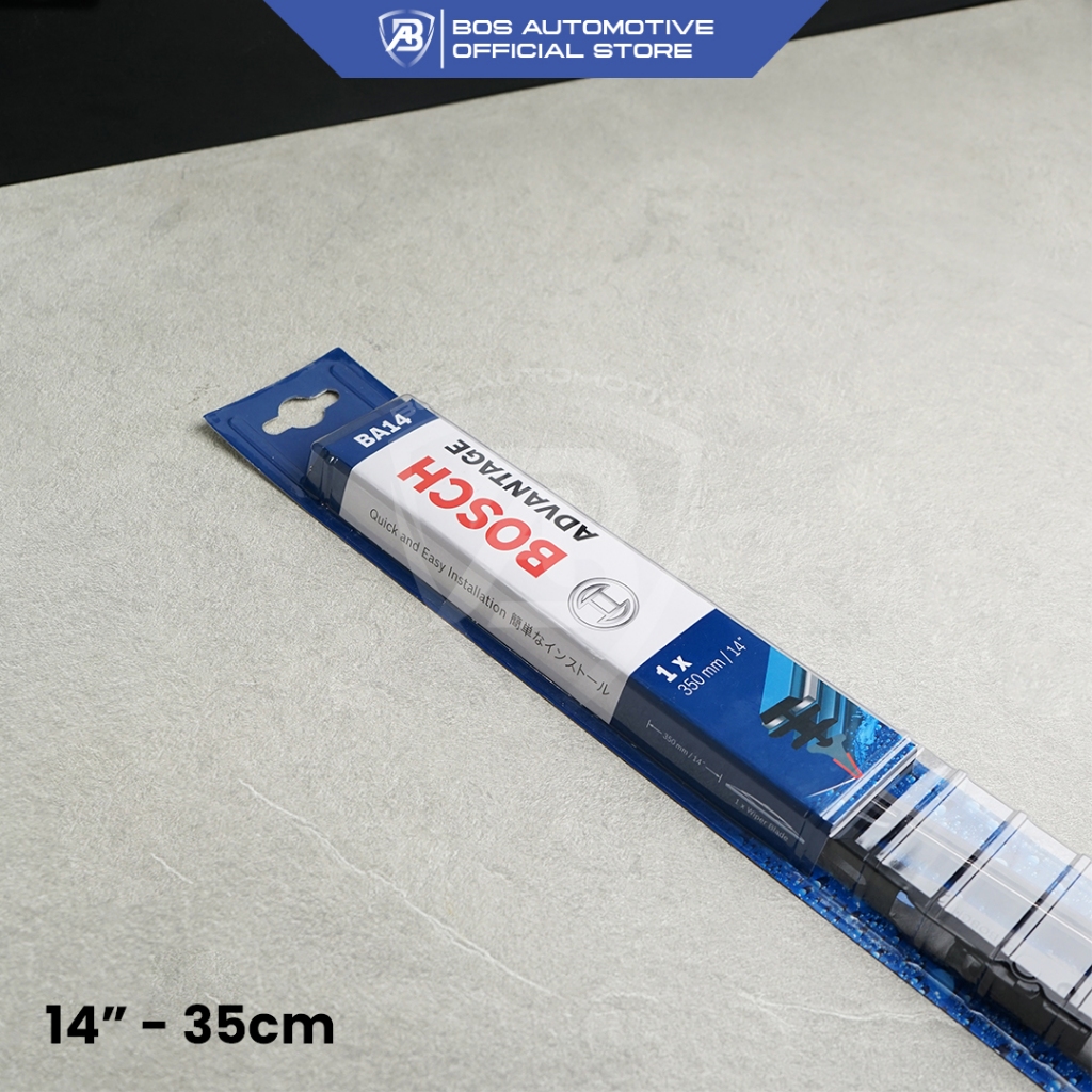 Jual Wiper Blade Bosch Advantage / Besi / Kipas Kaca Depan Mobil / Frame Hook 14" 16" 17" 18" 19 ...