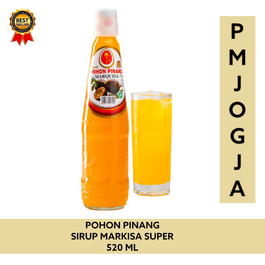 Jual Sirup Pohon Pinang Markisa Super 520ml / Super Juice Syrup Putih ...