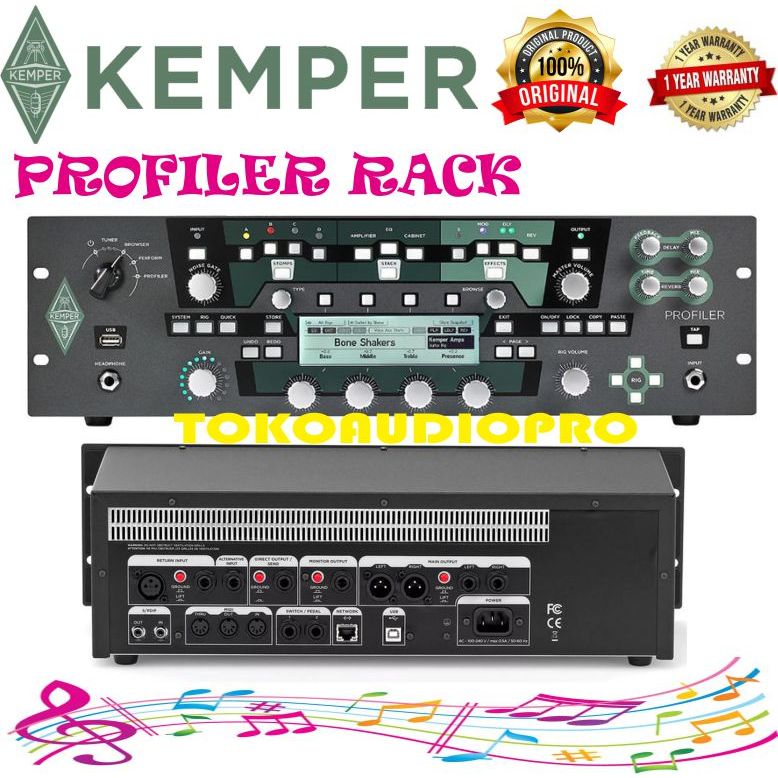 Jual Kemper Profiler Rack Rackmount Profiling Amp Head | Shopee Indonesia