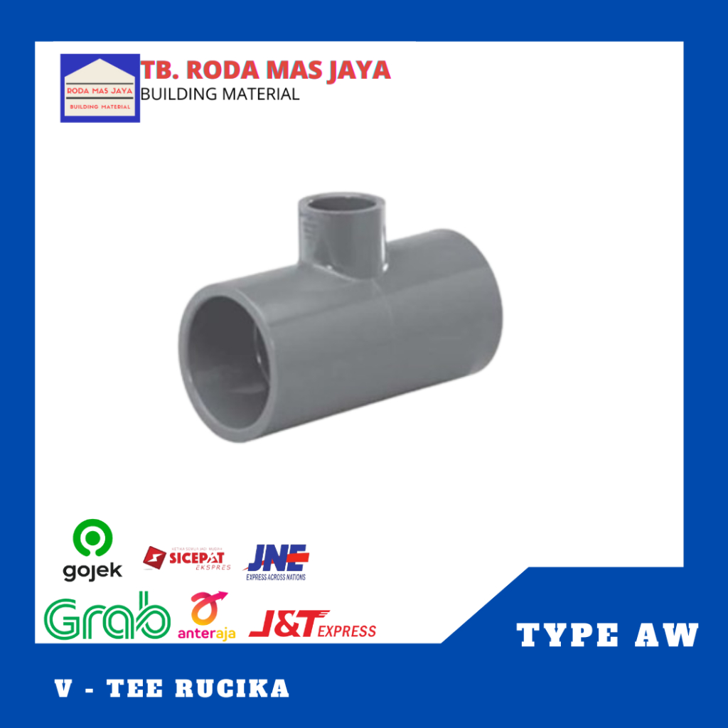 Jual Vlok Tee/Verlop Tee Pipa PVC Rucika | Shopee Indonesia
