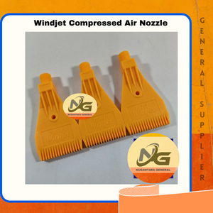 Jual Nozel - Windjet Compressed Air Nozzle / Air Blowing Flat Jet ...