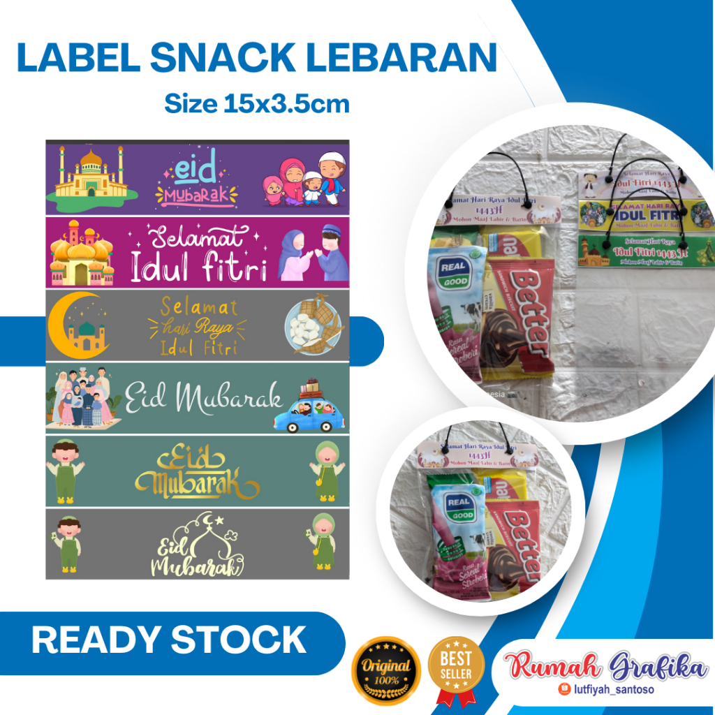 Jual Label Plastik Snack Ulang Tahun - Tas Jajan Ultah Murah PLASTIK ...