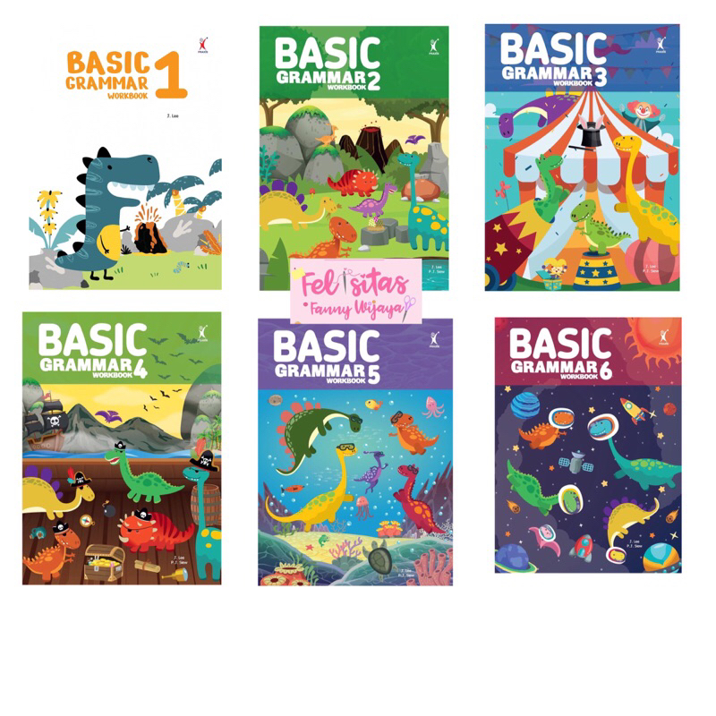Jual Buku Anak SD Inggris : Basic Grammar Workbook 1-6 - p | Shopee ...