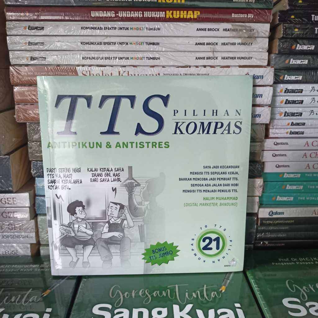 Jual Buku TTS Pilihan Kompas Jilid 21 Kompas gramedia | Shopee Indonesia