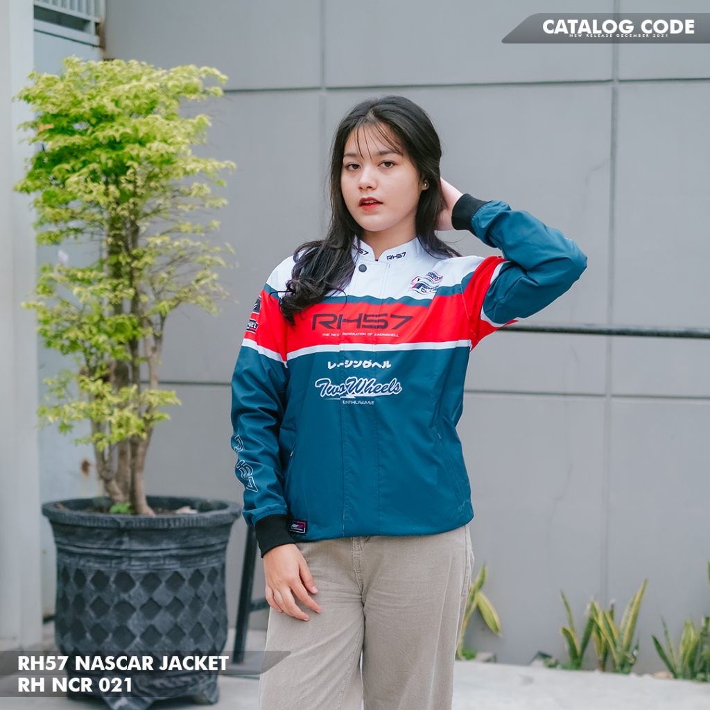 Jual RH57 JACKET NASCAR NCR 021 JAKET PRIA WANITA - Putih Tosca ...
