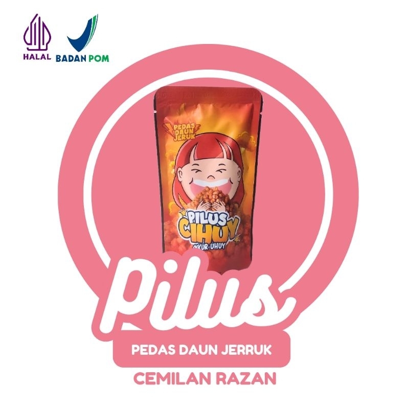 Jual pilus cihuy cikur pedas gurih original POM dan halal | Shopee ...